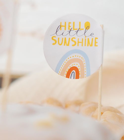 Sunshine Babyparty | Deko-Serien | Babyparty | Baby Belly Party