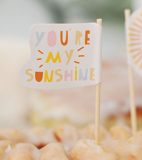 Sunshine Babyparty | Deko-Serien | Babyparty | Baby Belly Party
