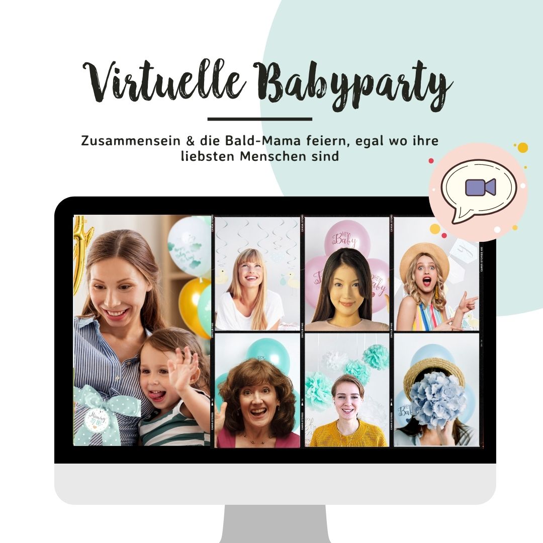 Das perfekte Paket für deine digitale Babyparty